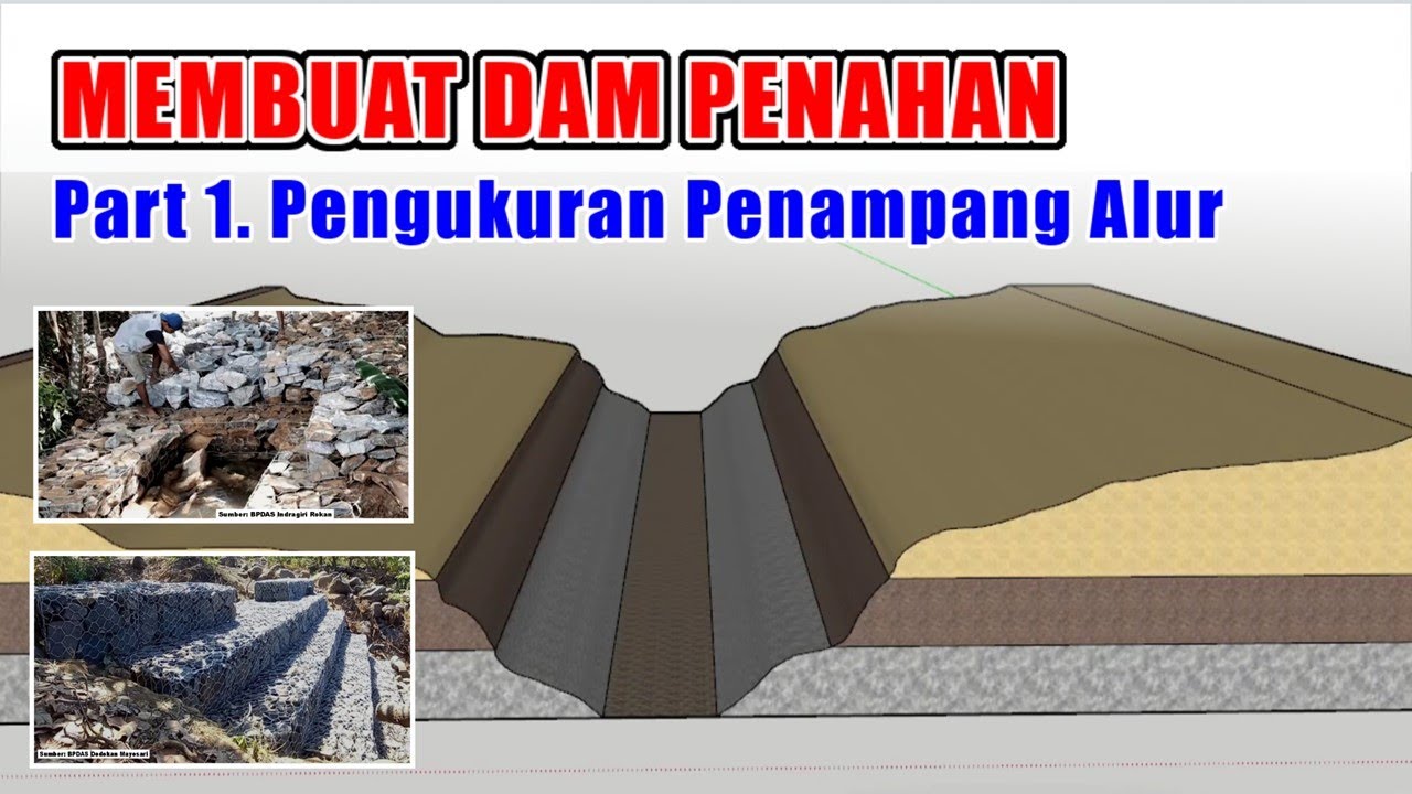 Part 1. Cara Membuat DAM Penahan - Part 1. Cara Menghitung Penampang ...