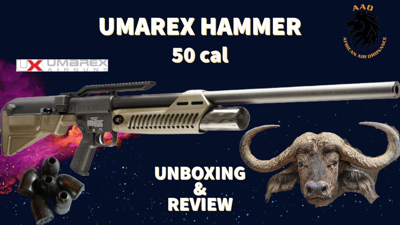 Umarex Hammer 50 cal Unboxing and Review - YouTube