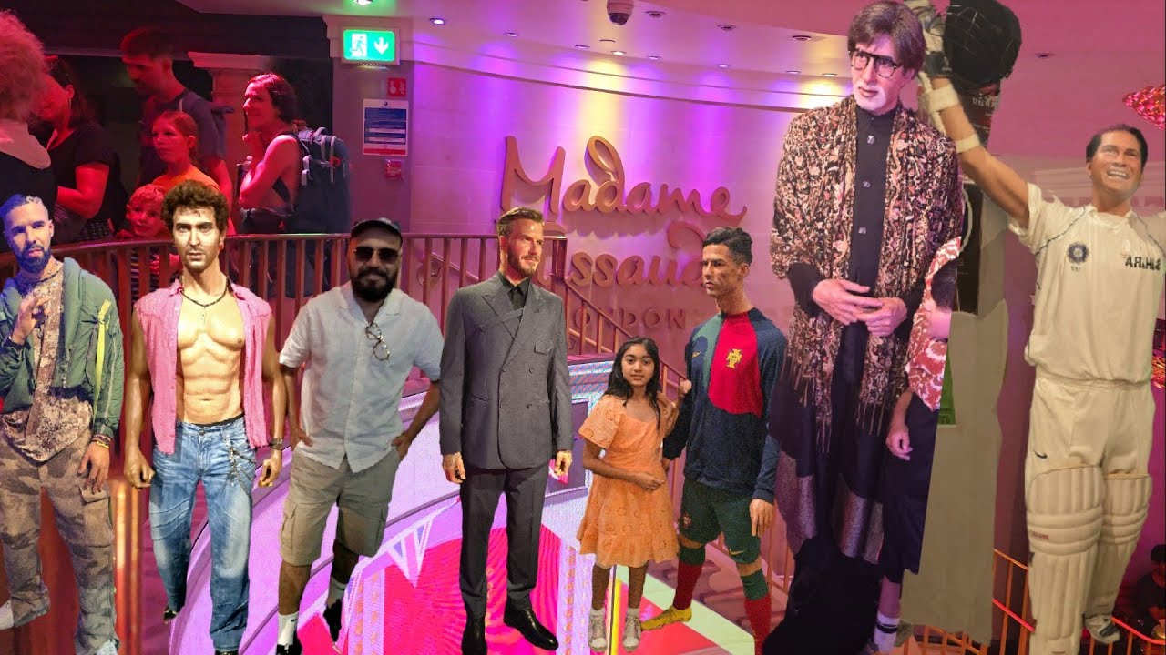 Madame tussauds London | Wax Statues | 4D Cinema - YouTube