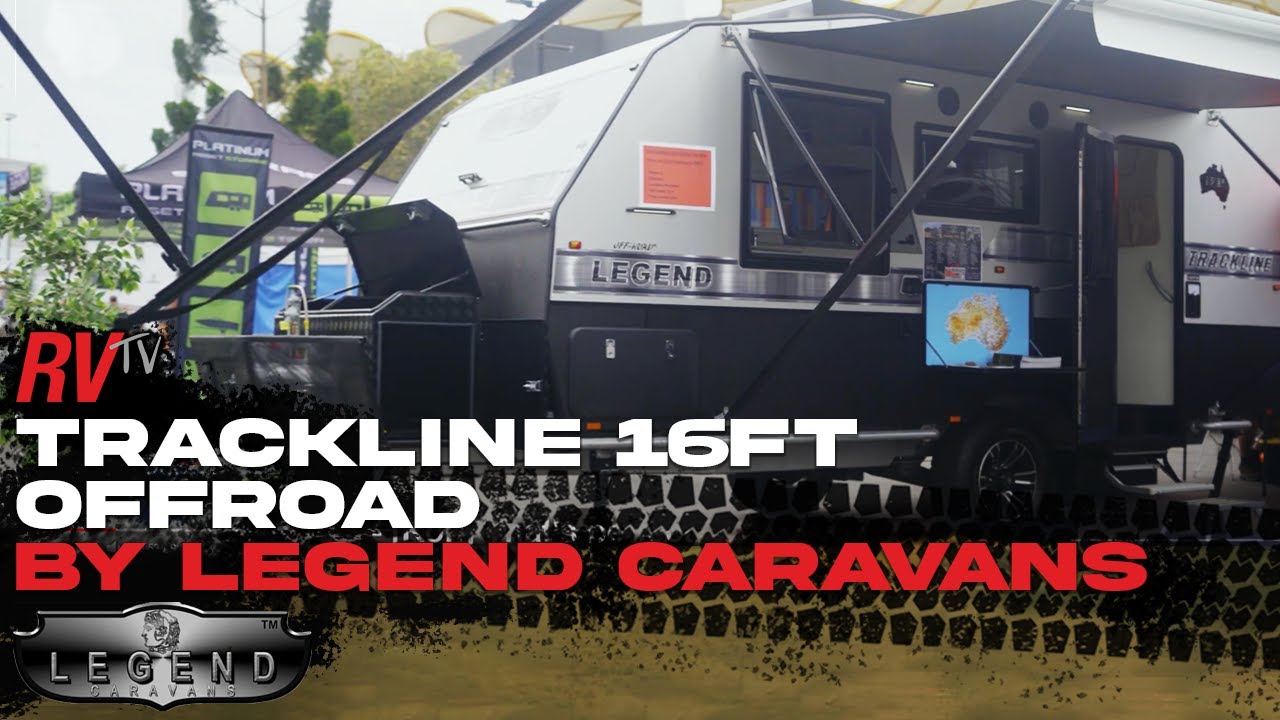 TRACKLINE 16ft Offroad by Legend Caravans - YouTube