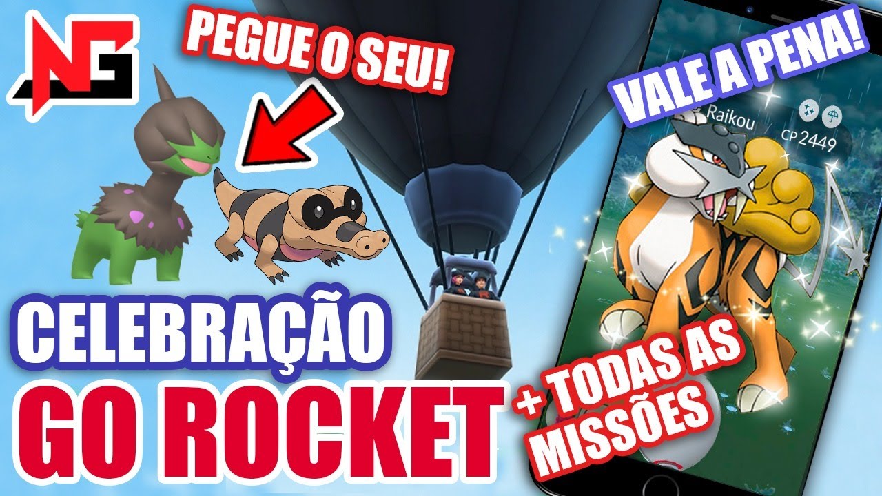 O QUE FOCAR NO EVENTO DE CELEBRAÇÃO DA EQUIPE ROCKET? | POKEMON GO ...