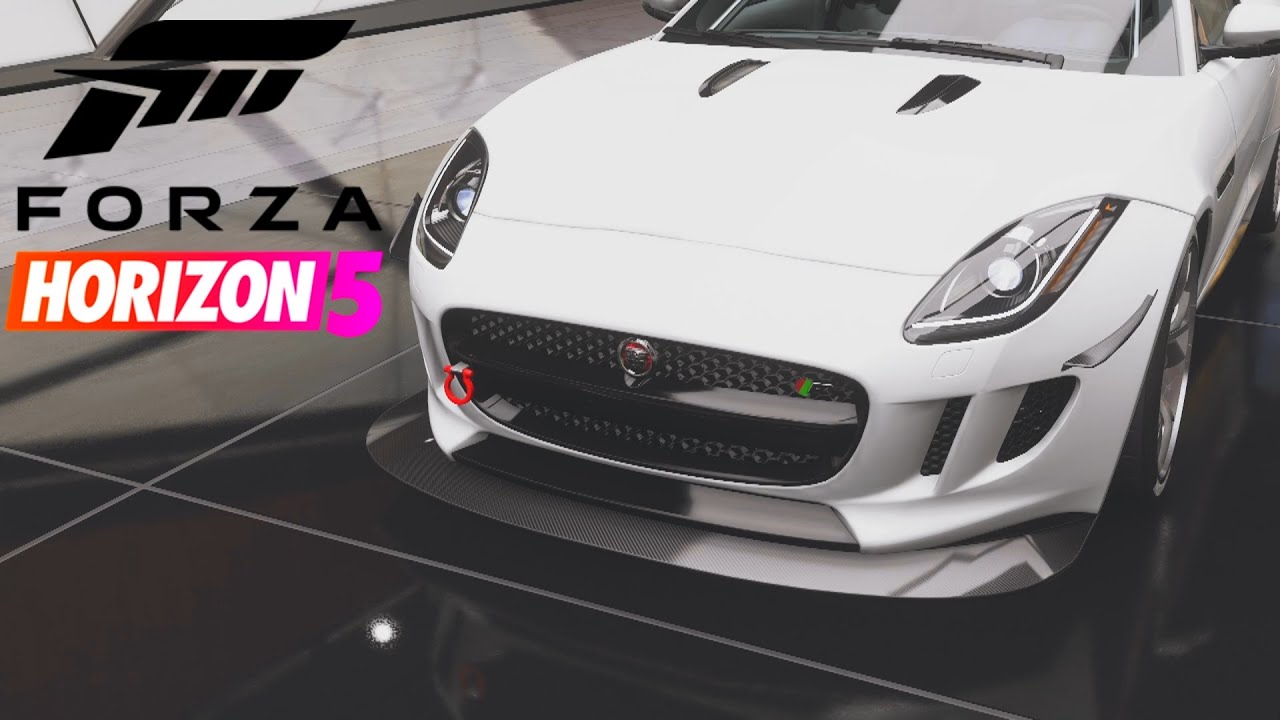 Forza Horizon 5 - Jaguar F-Type R Coupe Customization - YouTube