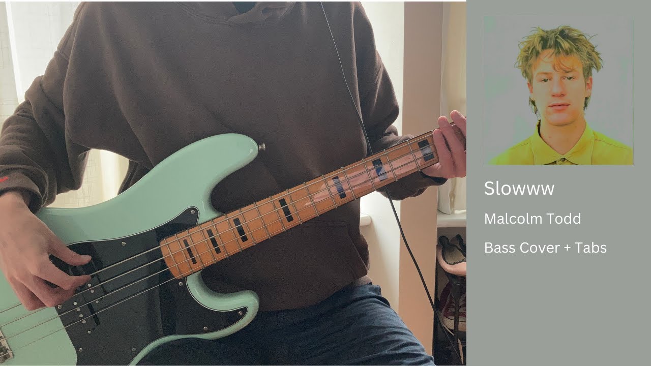 Slowww - Malcolm Todd (bass cover + tabs) - YouTube