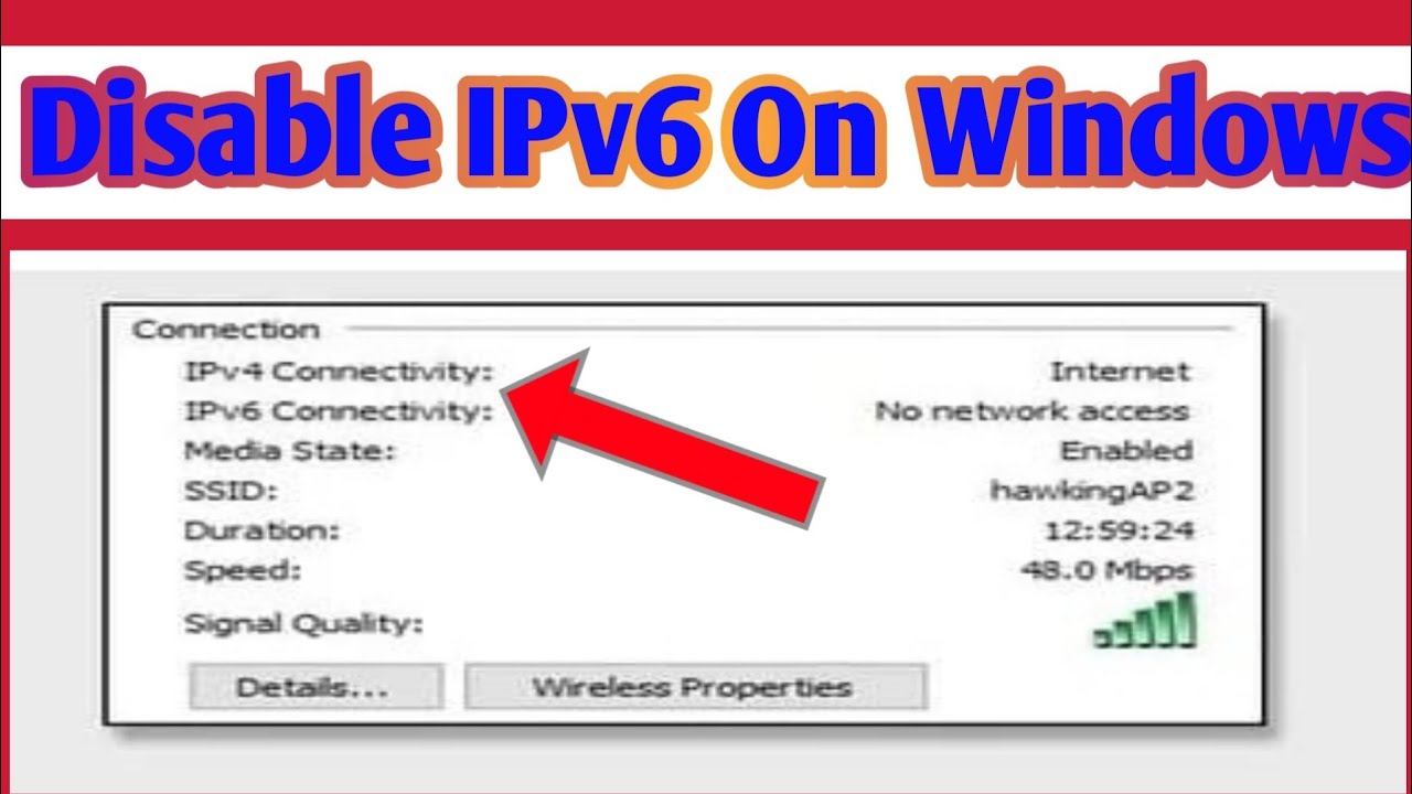 How To Disable Ipv4 _ Disable Ipv4 Configuration Windows 10 – CBYIBF