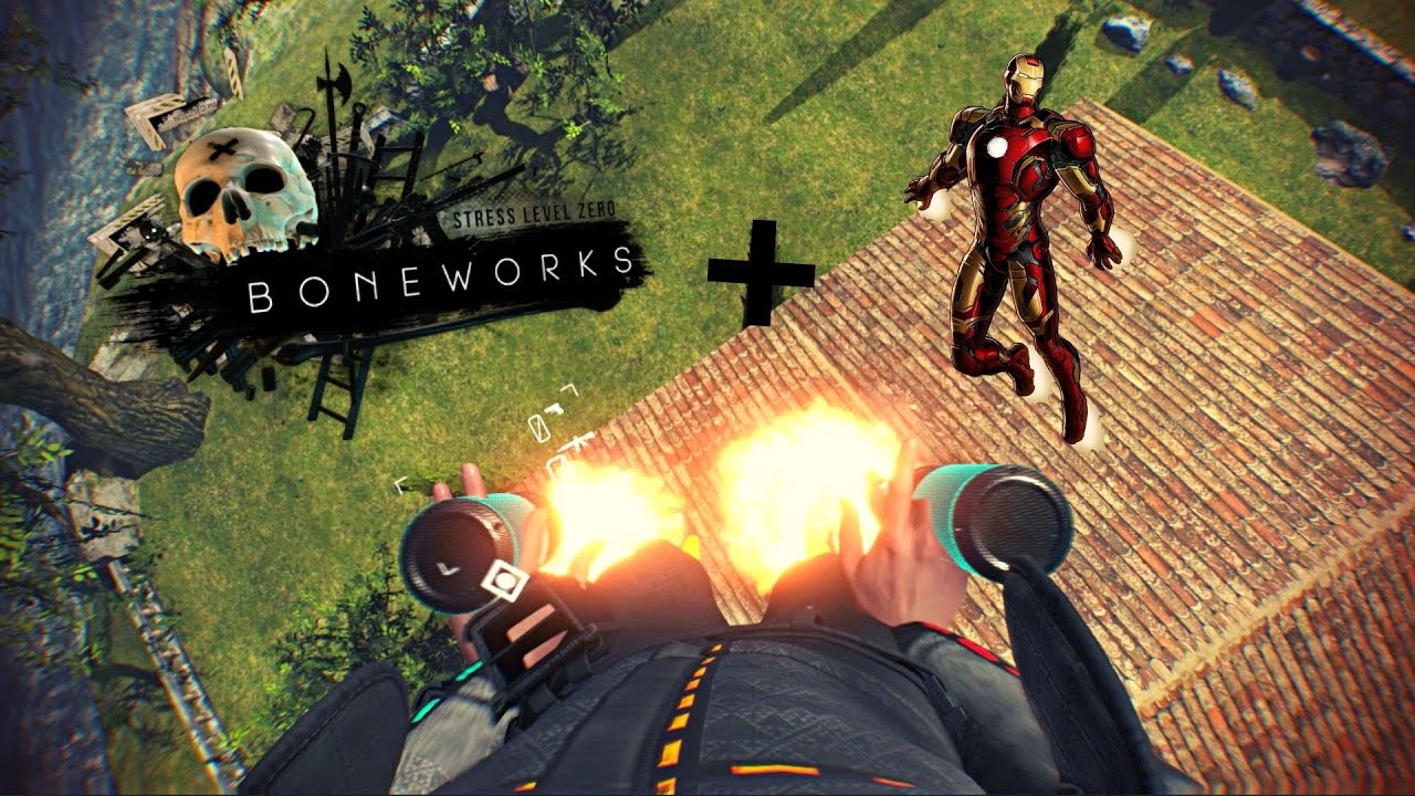 BECOMING IRON MAN IN BONEWORKS!!! - Boneworks - YouTube