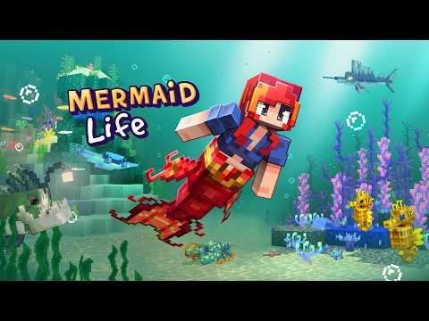 Mermaid Life (Minecraft Add-On)