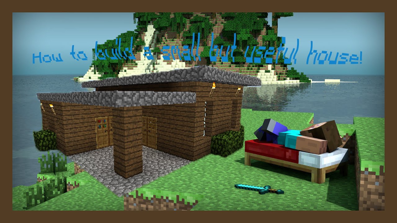 How to build a small but useful house | Minecraft - YouTube