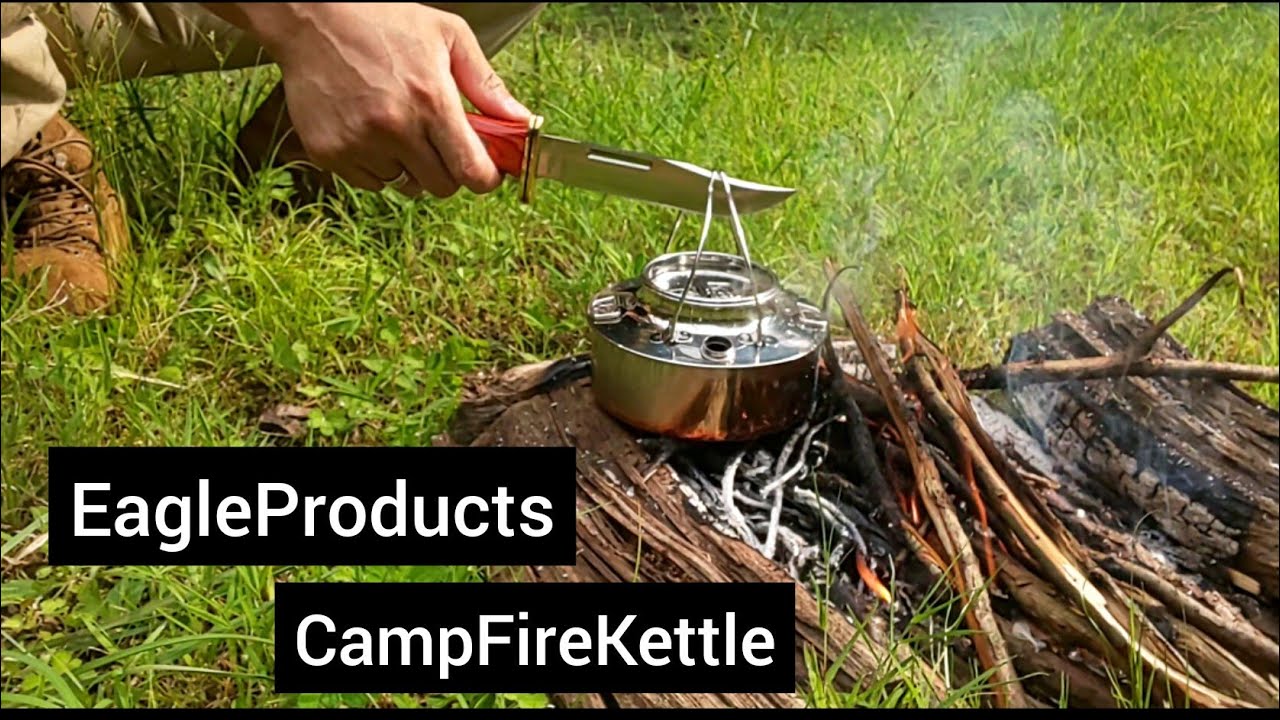 Eagle products、Campfire kettle - YouTube