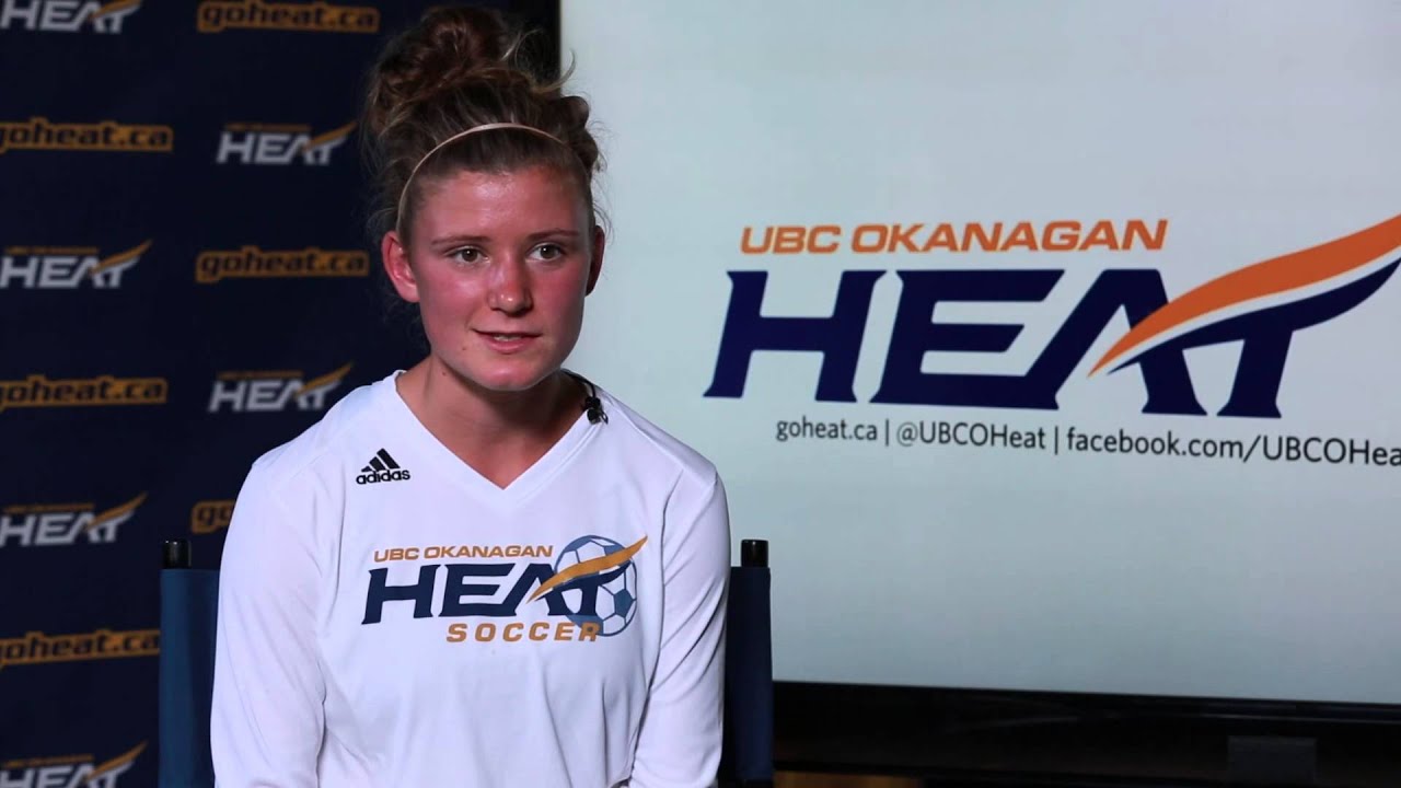 UBCO Heat Soccer Player Jasmine Cooper - YouTube