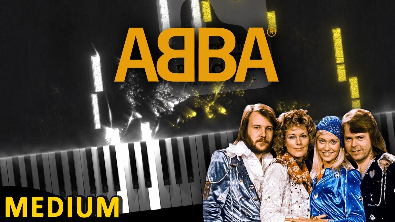 The Winner Takes It All - ABBA | MEDIUM Piano Tutorial - YouTube