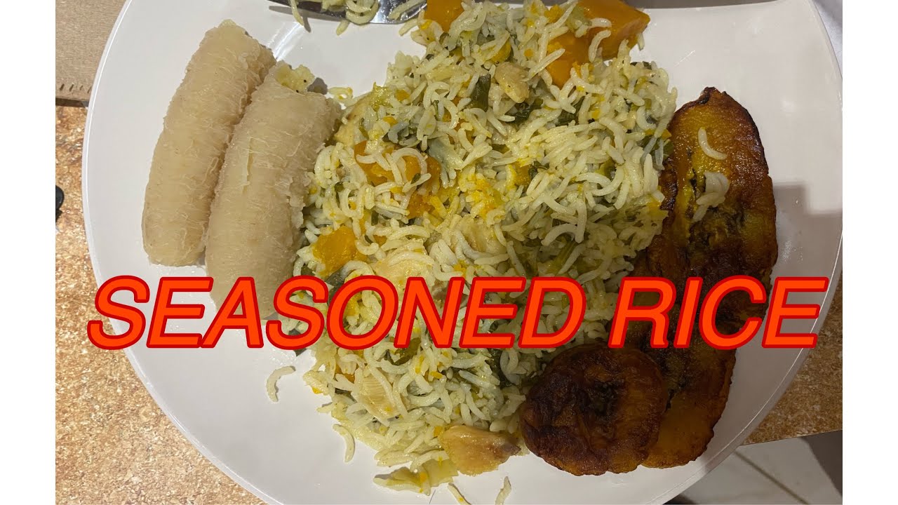 JAMAICAN SEASONED RICE - YouTube