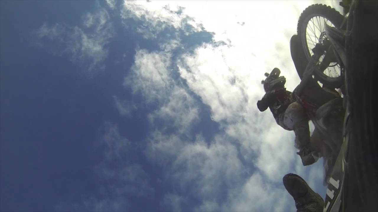 Motocross Crash Dislocated Shoulder - YouTube