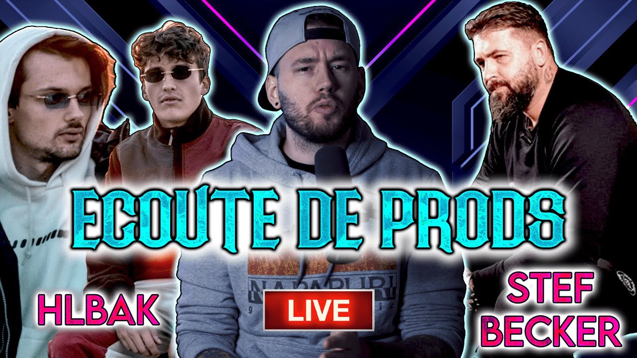 Ecoute de Prods avec HLBAK et STEF BECKER -- [TWITCH REPLAY] - YouTube