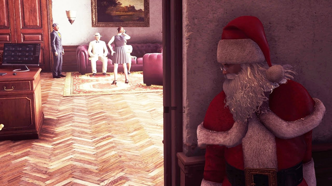 HITMAN: Elusive Target #16 The Guru / Santa Suit Only 🎅 (4K 60fps ...