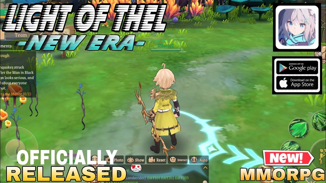 Light of Thel New Era Gameplay ( English) New MMORPG Officially ...
