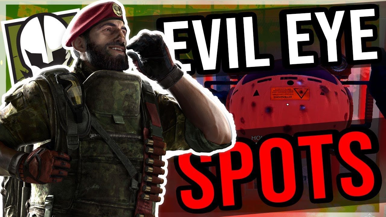 BEST Maestro Evil Eye Spots & Setups | Rainbow Six Siege How To Play ...