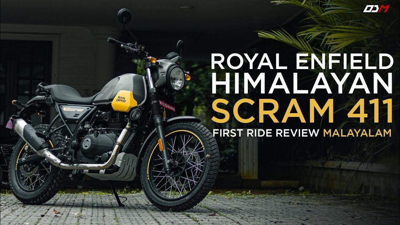 New Royal Enfield Himalayan SCRAM 411 | Himalayan "COPY?" | First Ride ...