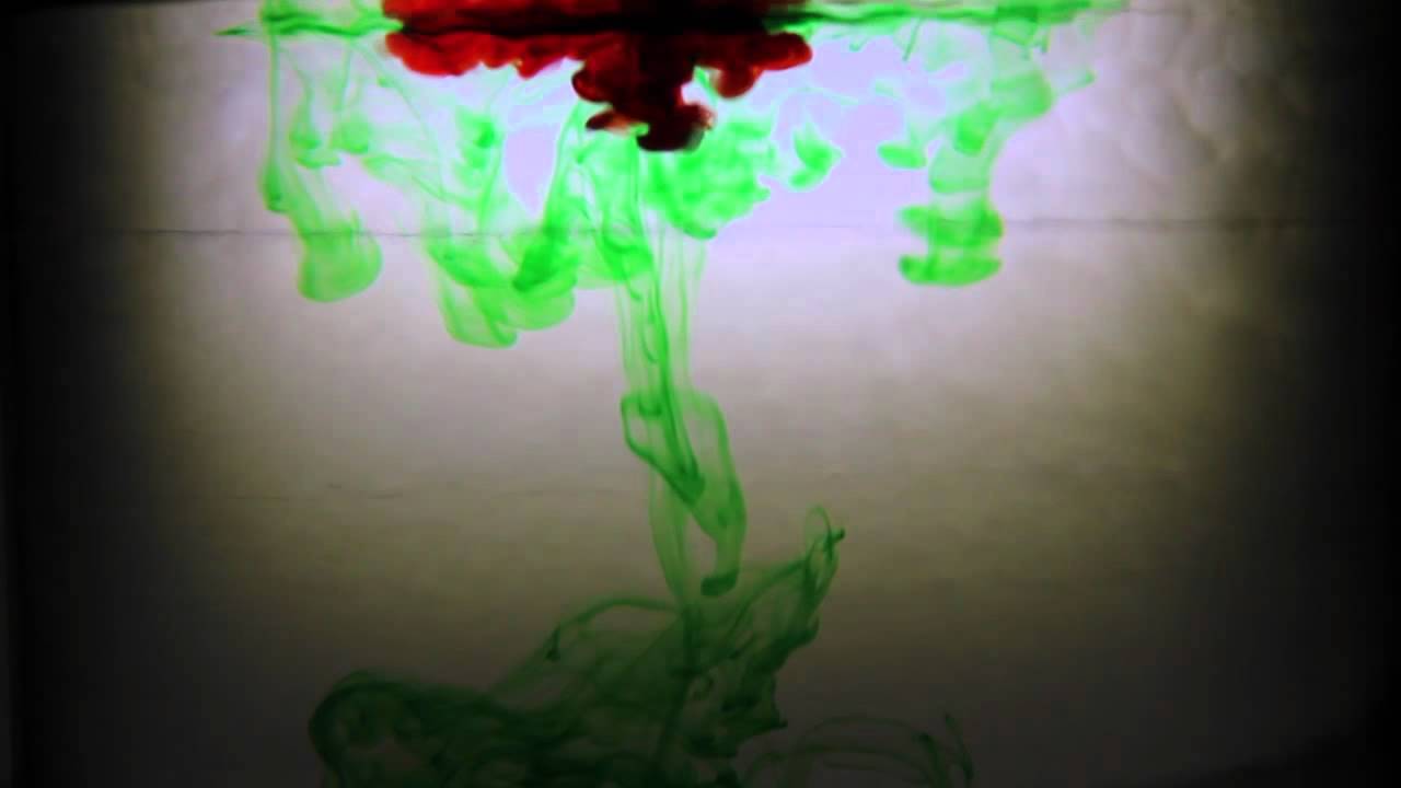 Chroma Glow (Food Coloring in water) - YouTube