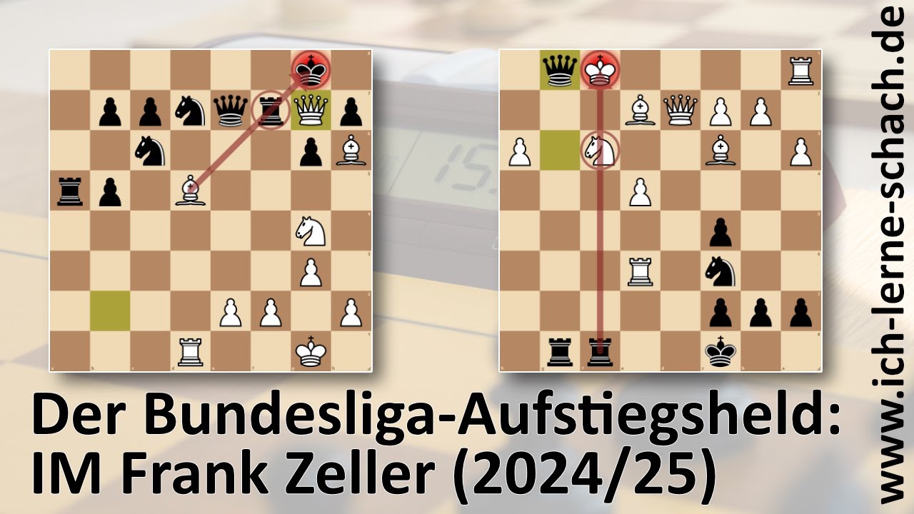 Die Zweitliga-Partien von IM Frank Zeller (2024/25) - YouTube