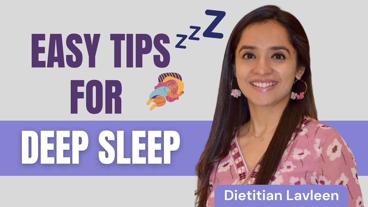 10 easy things to do for deep sleep | Deep Sleep tips for overall well ...
