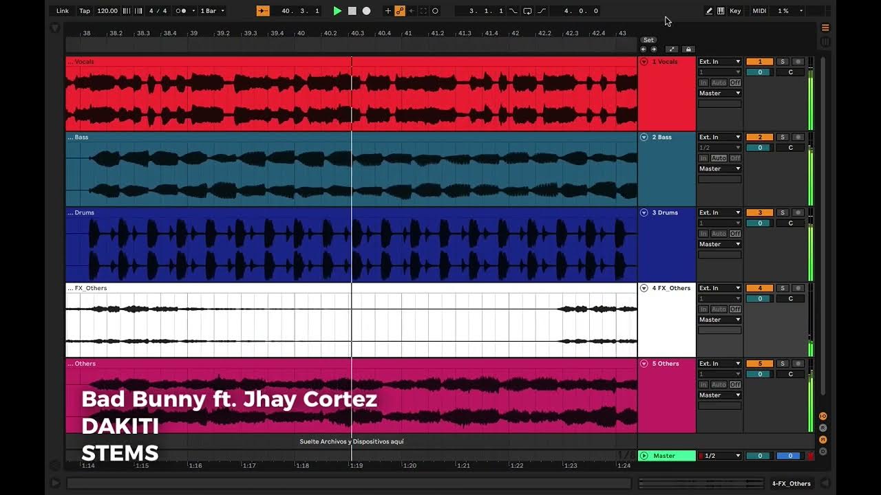 Bad Bunny ft. Jhay Cortez - DAKITI STEMS Download - YouTube