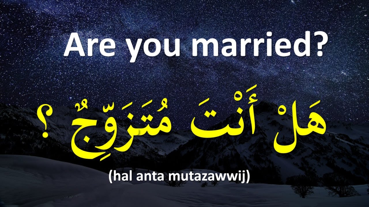 Learn Arabic Conversation (English - Arabic) - YouTube