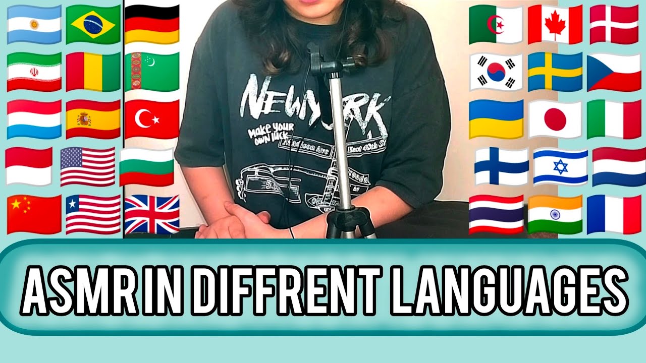 ASMR | Whispering Thank You in 20+ Languages for Sleep & Relaxation ...