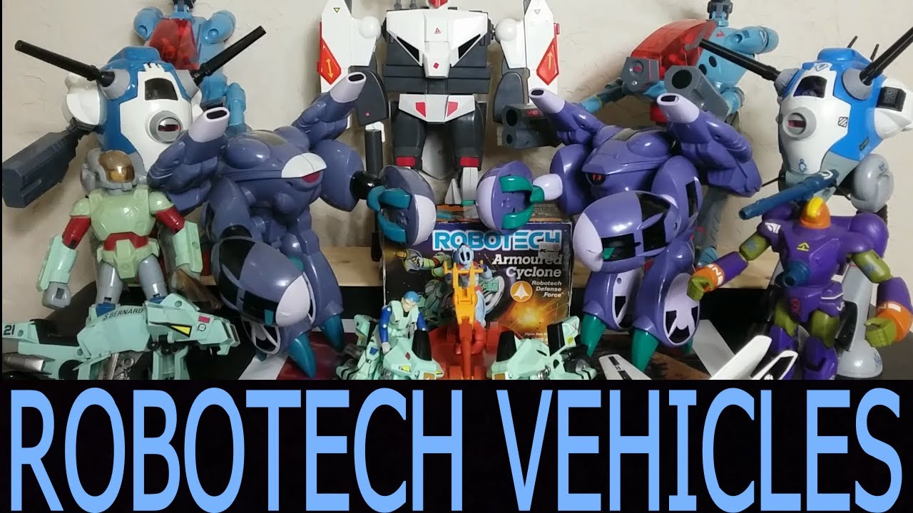 ROBOTECH WEEK DAY 2: VEHICLES AND MECHS FROM MATCHBOX AND EXOSQUAD ...