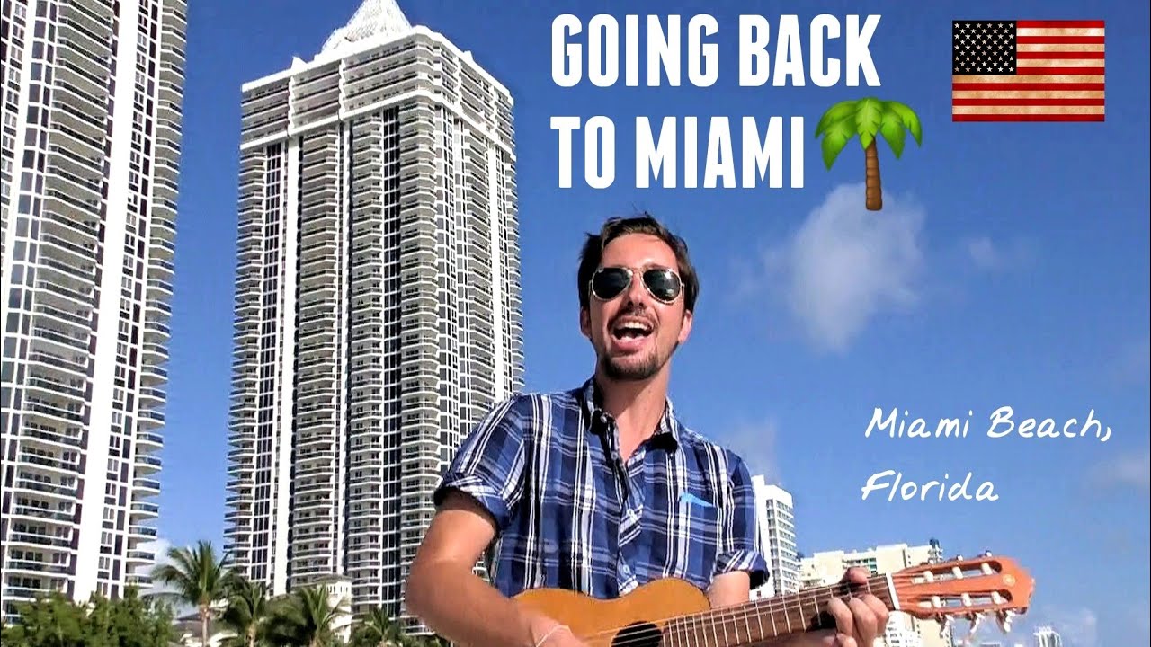 Going Back To Miami - Live at Miami Beach, Florida - Trip to USA - YouTube