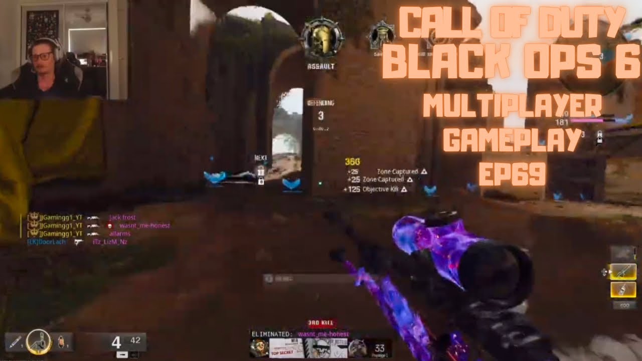 Sniping Gameplay - Call of Duty Bo6- Ep69 - YouTube