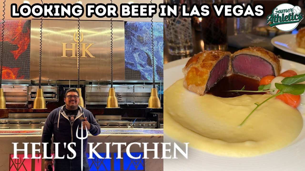 Looking For “Beef” in Las Vegas | Hell's Kitchen - YouTube