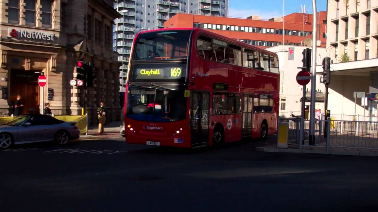 Stagecoach London Route 169 19759 LX11BDV Enviro400 Trident Barking (BK ...
