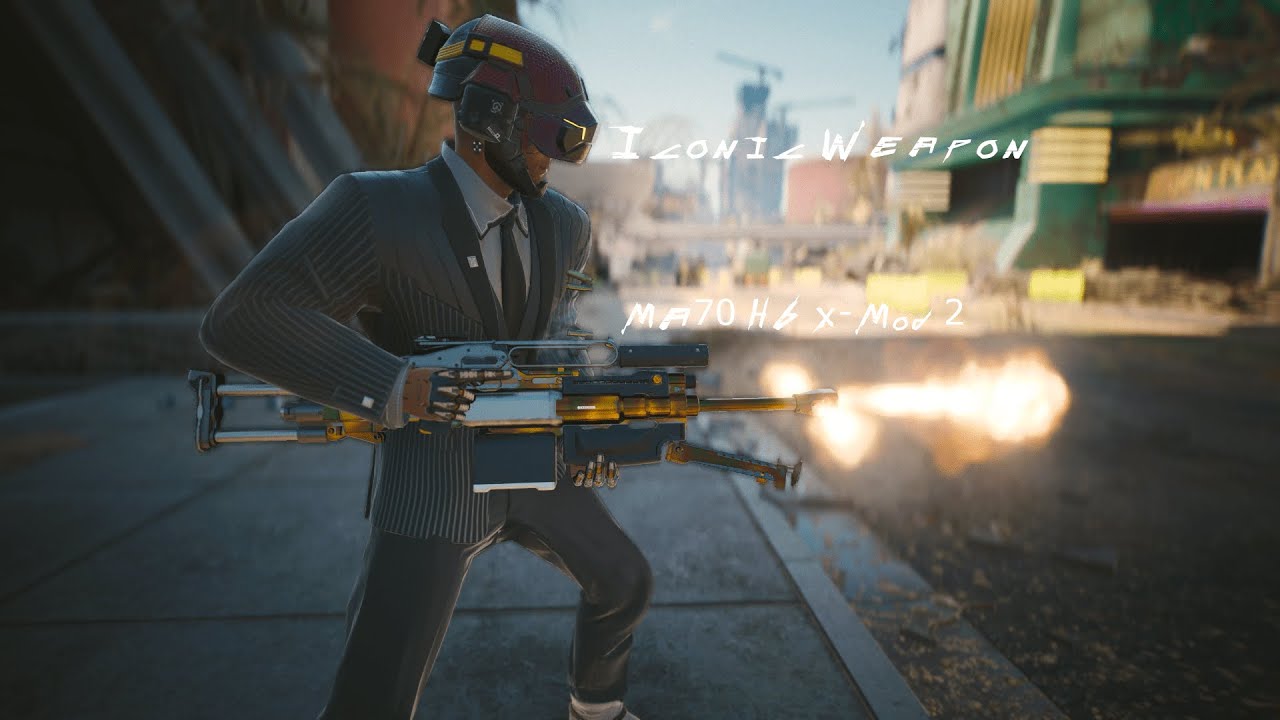 Cyberpunk 2077 Phantom liberty How to get the Hidden Iconic MA70 HB X ...