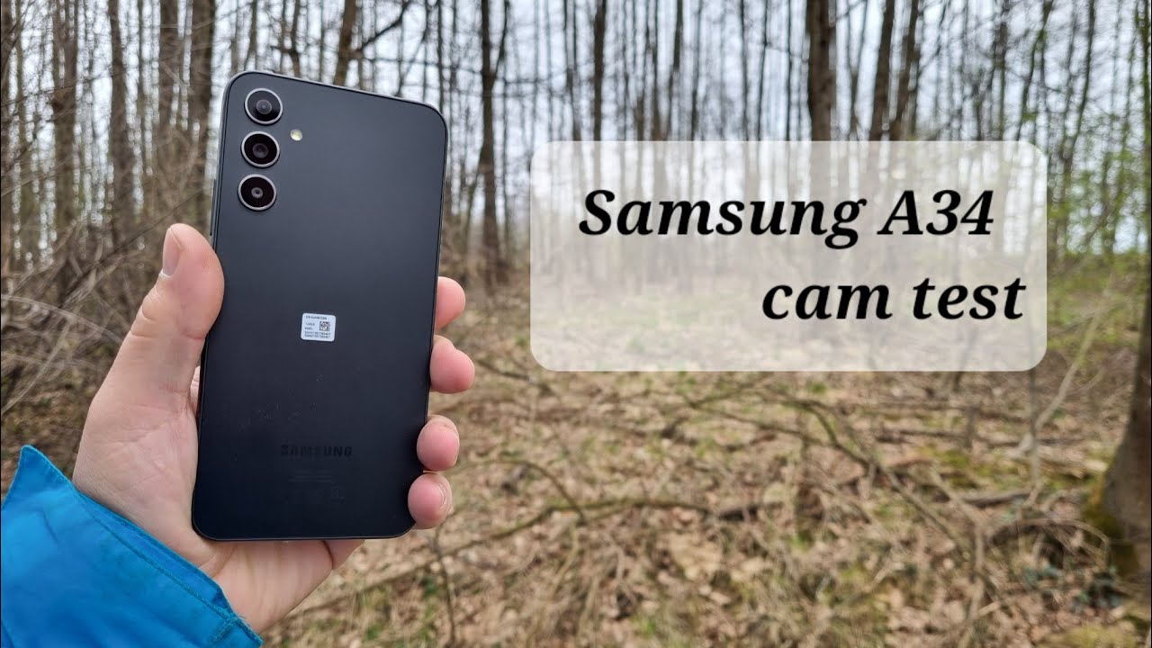 Samsung A34 test camera - YouTube