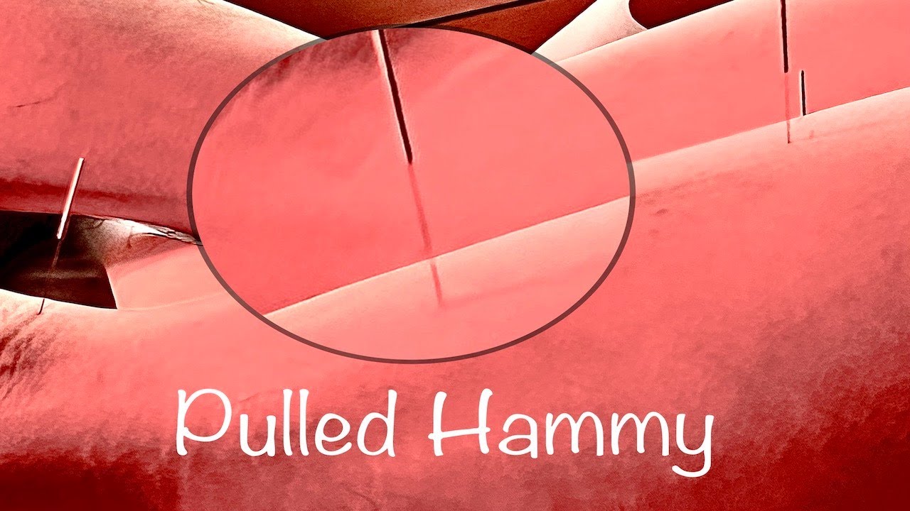 Skin Scraping and Electro Acupuncture for Hamstring Strain - YouTube