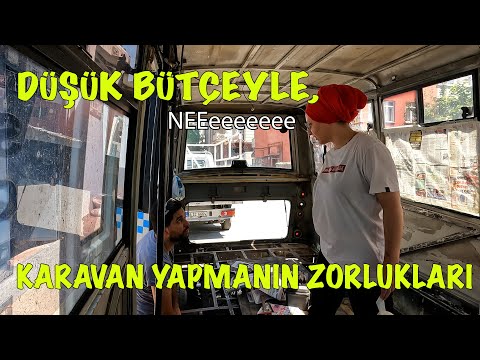 Düşük bütçe ile karavan yapmayı bir daha düşünün!! Zemindeki çürüklerden sonunda kurtulduk.