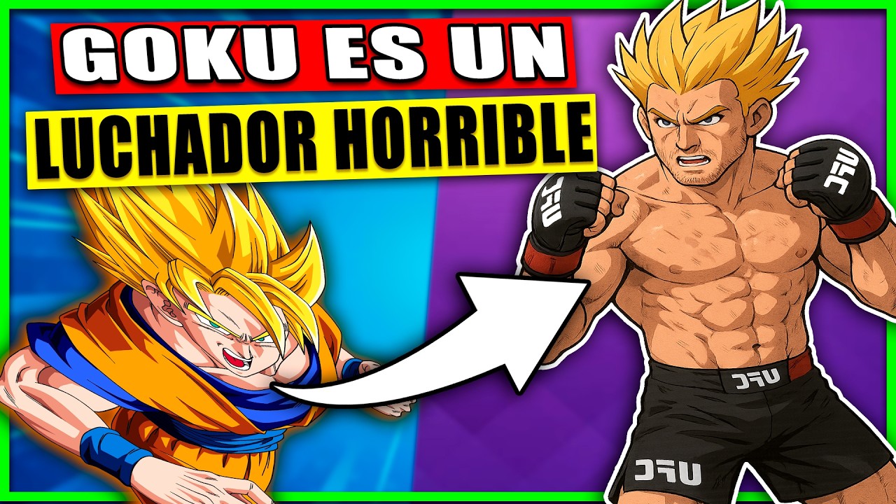 ¿Y SI GOKU PELEARA EN LA UFC? | El Guerrero Más Poderoso en la Jaula ...