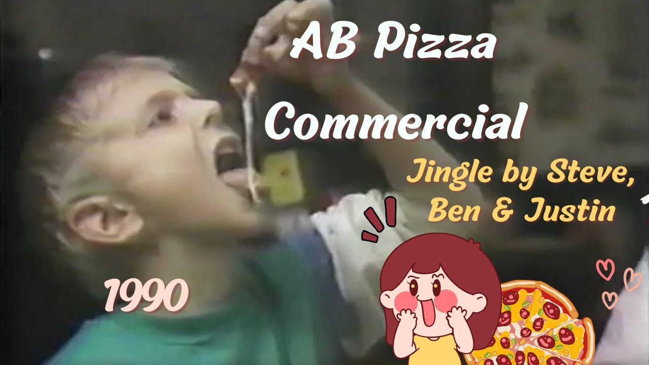 ABPizza Commercial (1990) - Jingle by Steve/Ben/Justin @BluePyramidStudio - YouTube