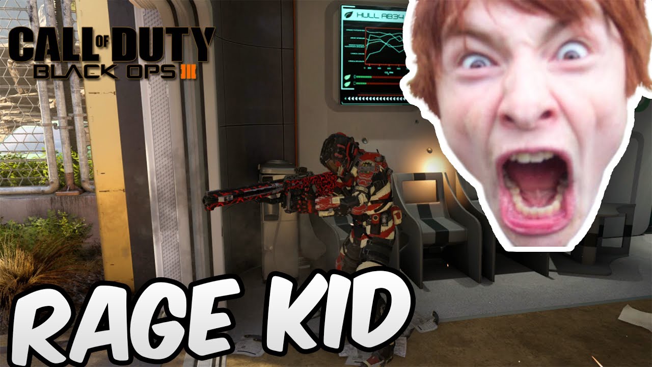 Black Ops 3 Kid Raging!! - YouTube