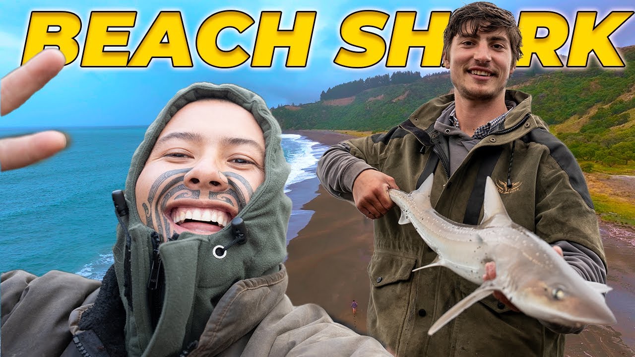 "SHARK IS YUM!" (Surfcast, Beach, Catch and Cook) - YouTube
