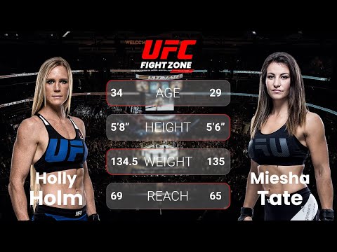 Holly Holm vs Miesha Tates Full Fight