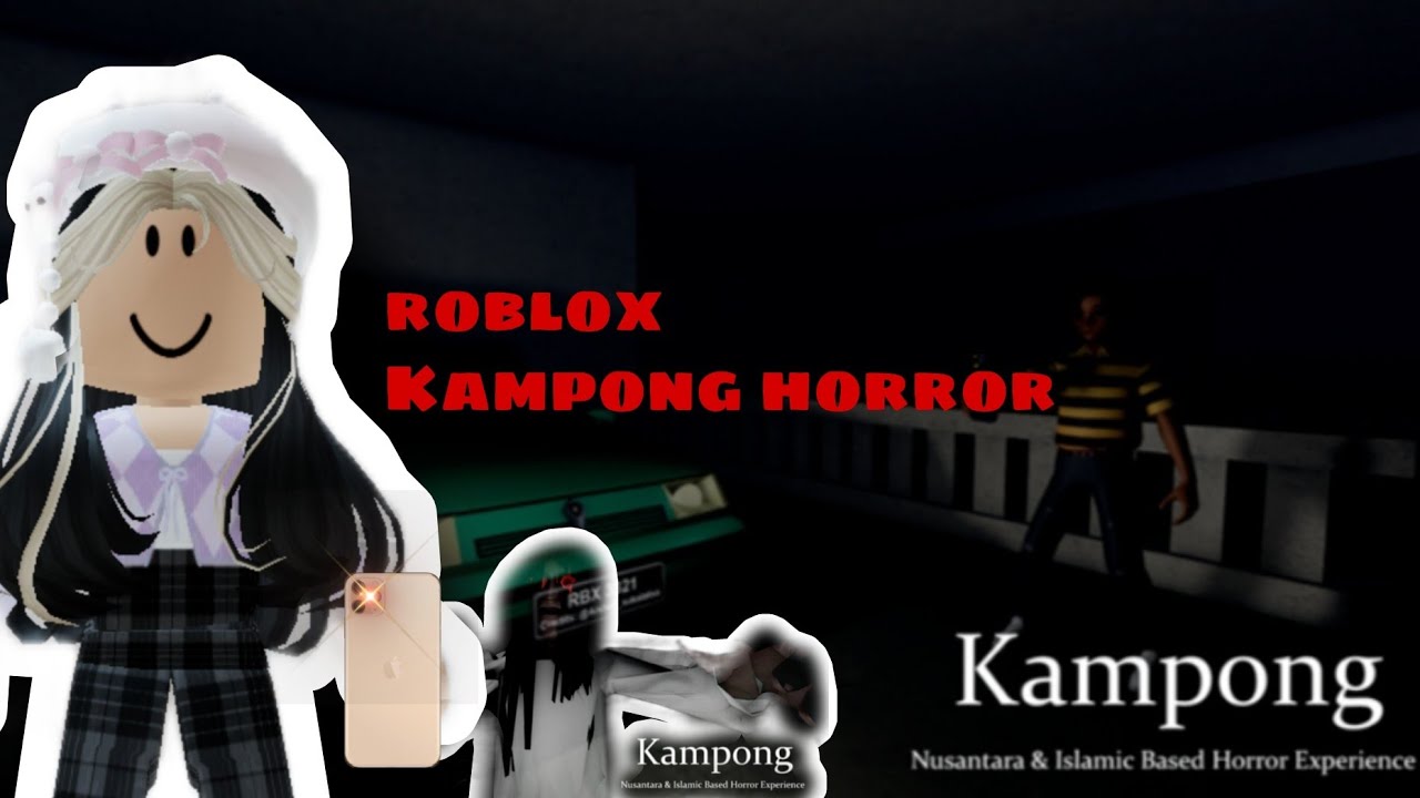 Playing Roblox "Kampong Horror" Game|First Video|SimplyMxiqah - YouTube