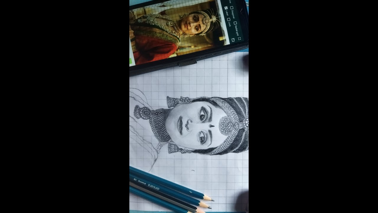 Ponniyin Selvan | kundavai Pirrati Drawing | @Trishakrishnan - YouTube