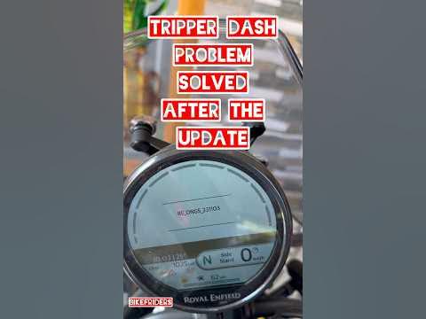Himalayan 450😱Tripper Dash Not Showing😳after Software Update😅Problem solved💪 #re #viral #shorts ...