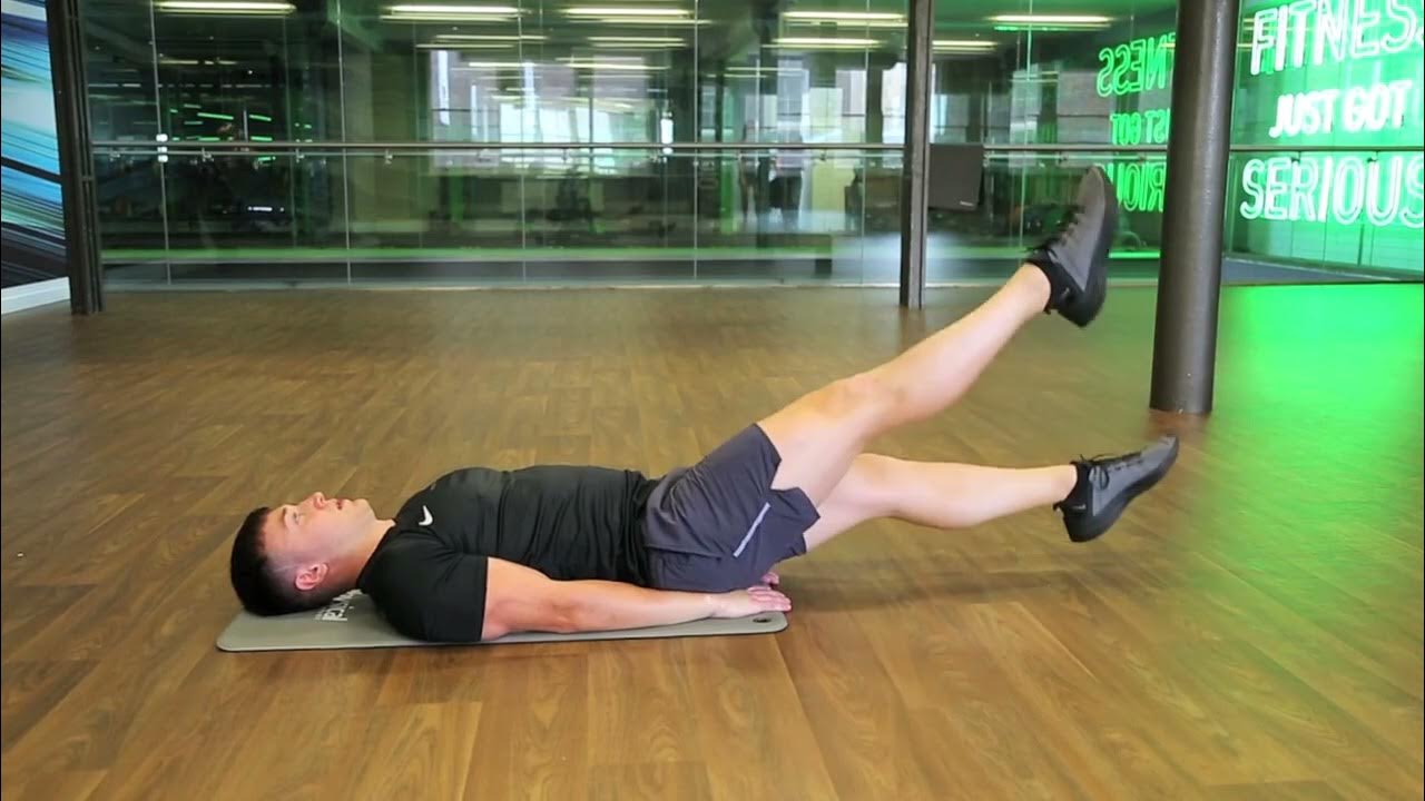 How To Do Flutter Kicks | Exercise Demo - YouTube