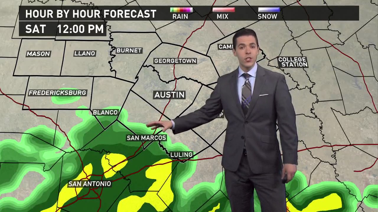 KVUE Storm Team Forecast 3-4-17 - YouTube