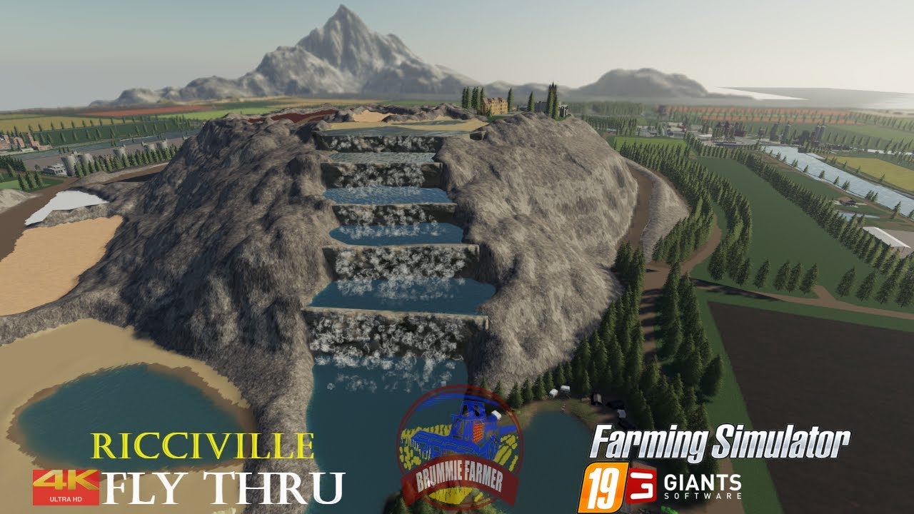 Farming Simulator 19 | Ricciville | 4K Fly Thru - YouTube