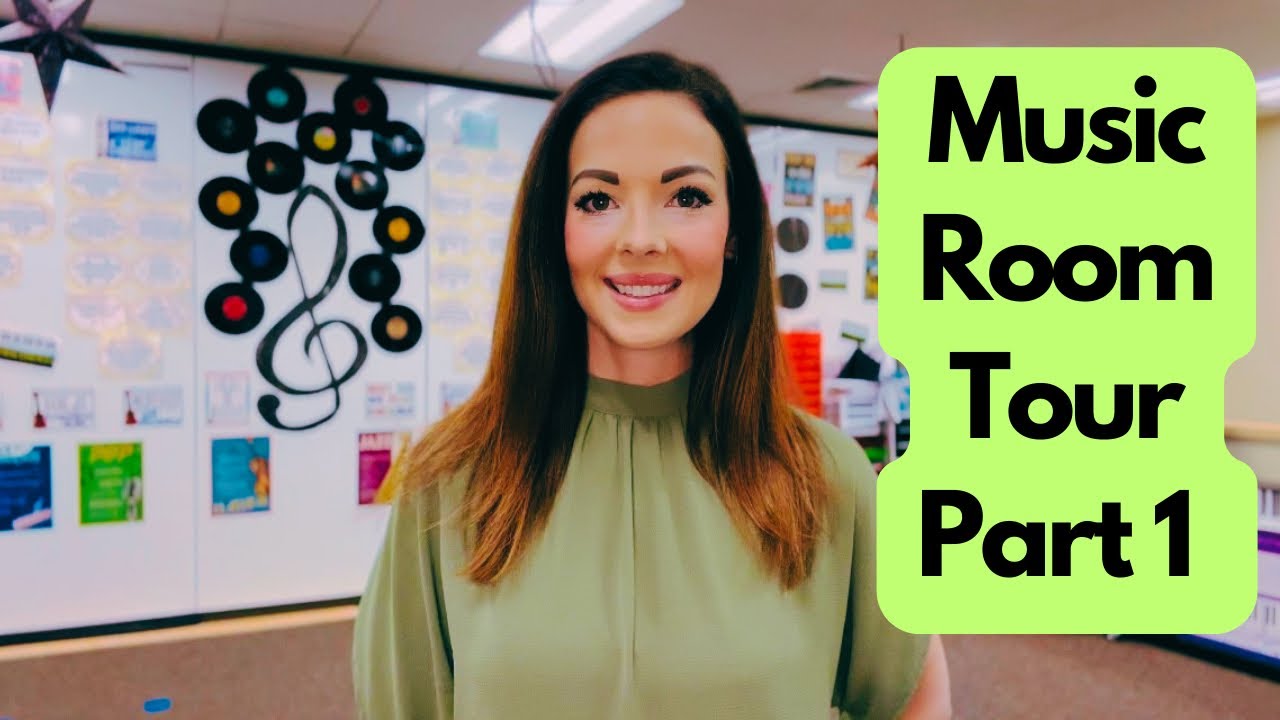 CLASSROOM TOUR - Elementary Music Class, K-5 product setup - YouTube