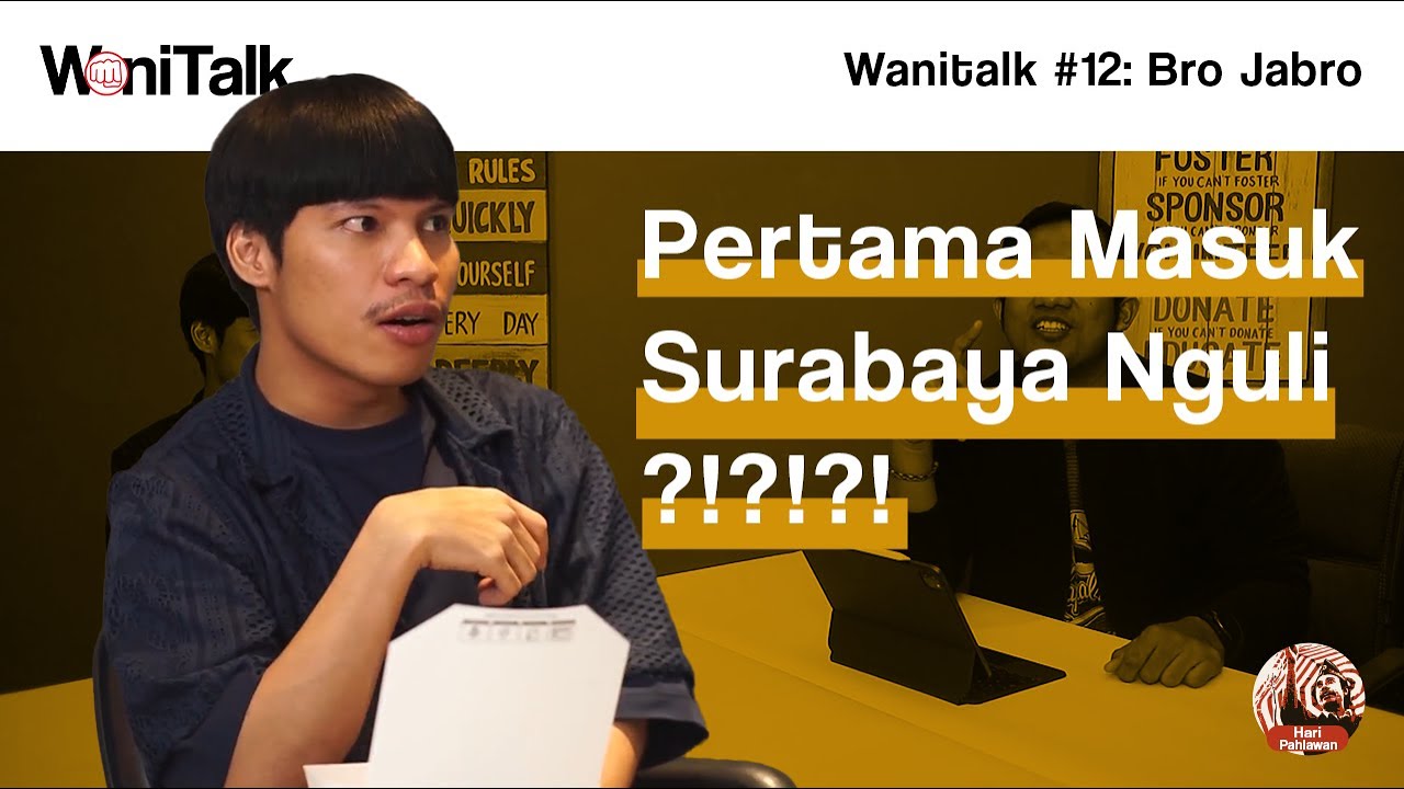 Bro Jabroo : Bakat Pencila’an Sejak Kecil | Wanitalk#12 - YouTube