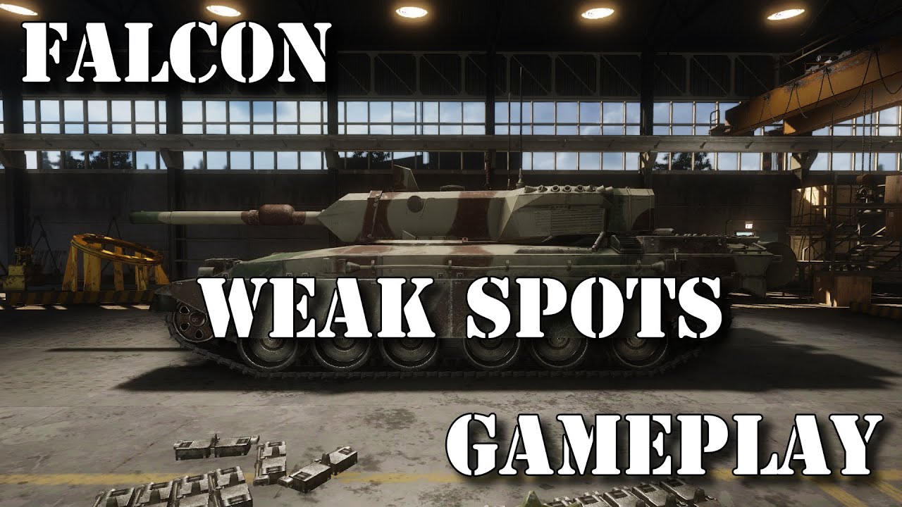 Armored Warfare Challenger 1 Falcon - gameplay + weak spots - YouTube